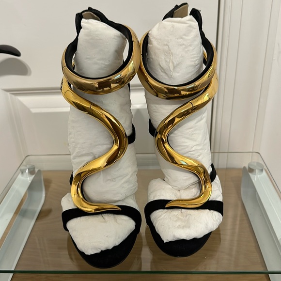 Giuseppe Zanotti | Shoes | Giuseppe Zanotti Snake Heelrare | Poshmark